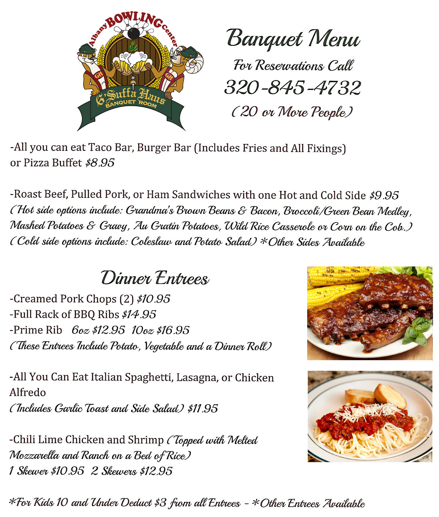 Banquet Menu Banquet Menu